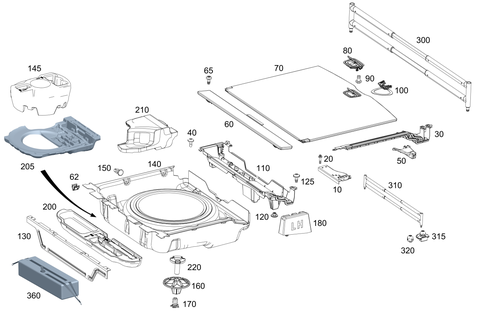 Load Compartment Floor for 2022 Mercedes-Benz GLE 350 | Mercedes-Benz ...