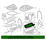 2007-2014 GM Oil Pan Gasket 12593592 GM | GMPartsDirect.com