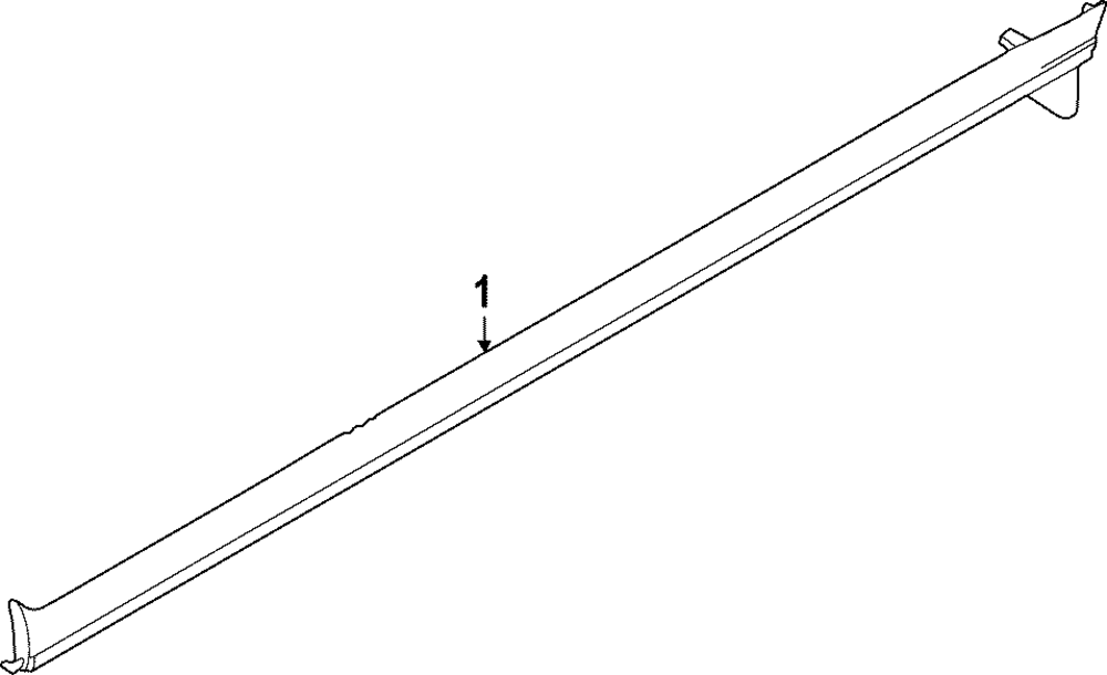 2022-2025 Hyundai Santa Cruz Rocker Molding 87752-K5000-CA | Retail ...