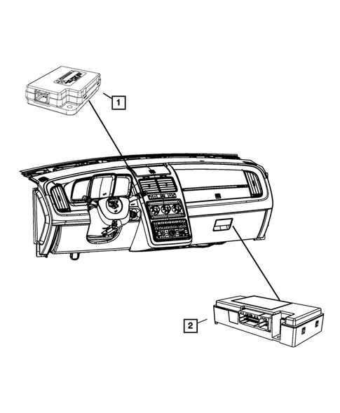 Keys, Modules and Engine Controllers for 2010 Dodge Journey | Mopar ...