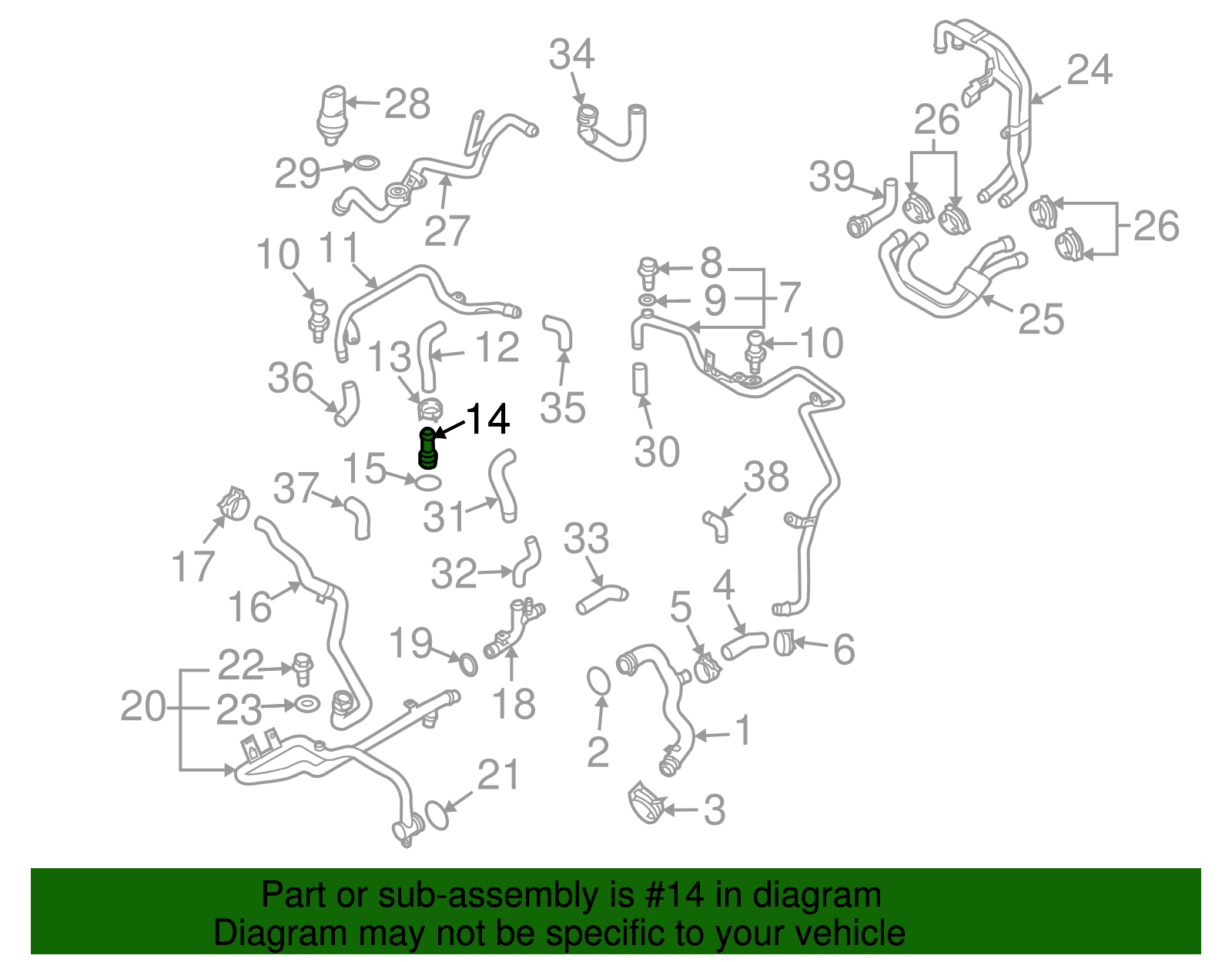059-131-425-A - Connector 2009 Audi Q7 | Audi OEM Parts