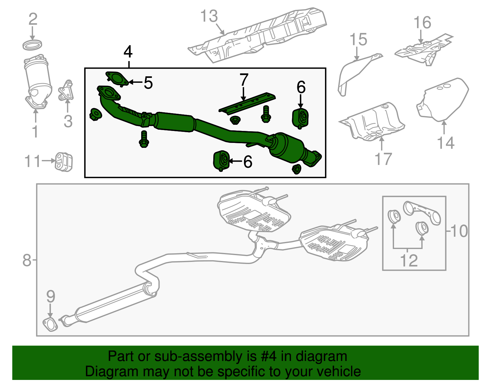 19420264 - F (S)Pipe 2013-2016 Chevrolet | Londoff Discount Parts
