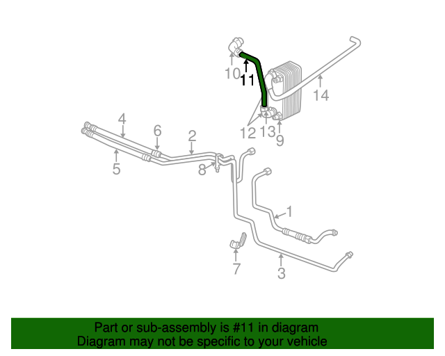 2003-2004 Dodge Lower Hose 68004319AA | Mopar Parts Canada