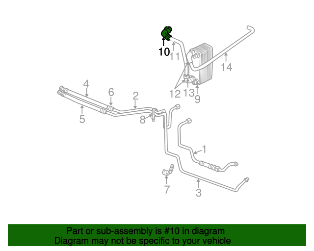 2003-2004 Dodge Upper Hose 5179086AA | MyMoparParts