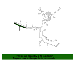 2003-2004 Dodge Return Hose 55056419AC | TascaParts.com