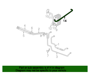 2003-2004 Dodge Tube 05093119AB | Mopar Parts Canada