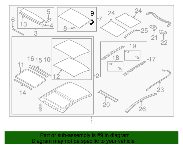 2011-2015 Hyundai Sonata Tilt Lever 81635-3S010 | OEM Parts Online
