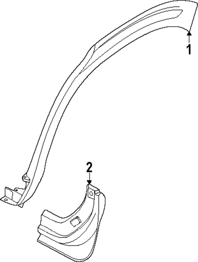 2021 Kia Seltos Wheel Flare 87742 Q5000 | TascaParts.com