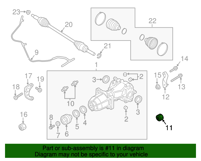 Front Insulator - Ford (7E5Z-4B424-D) | OEM Ford Parts