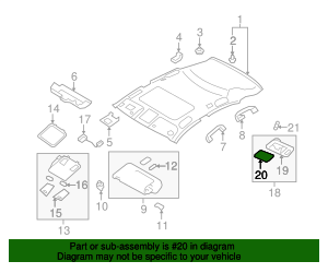 2008-2020 Infiniti Reading Lmp Lens 26461-JK00A | Infiniti of Orland Park