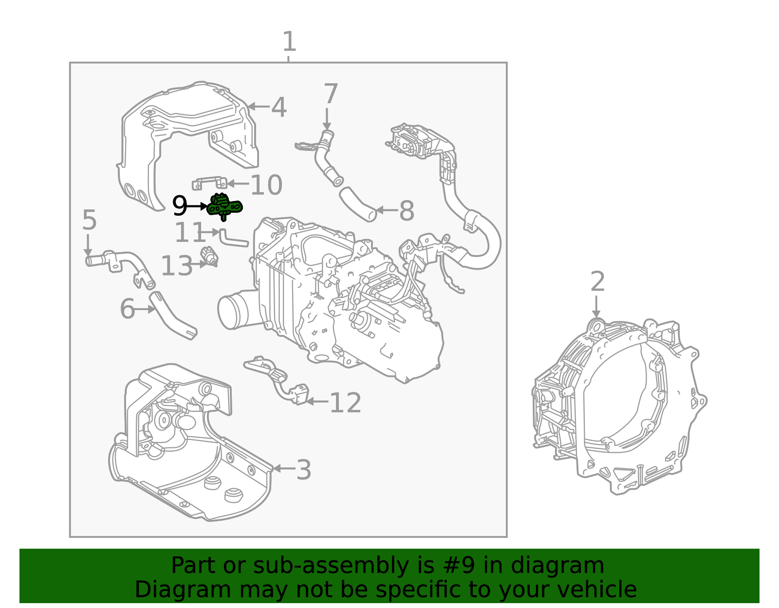 2016-2020 Toyota Mirai Pressure Sensor 89421-71030 | Toyota OEM Parts ...