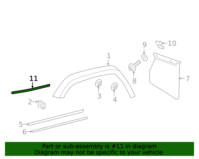 463-826-20-00 - Reflector 2019-2023 Mercedes-Benz | Mercedes-Benz USA Parts