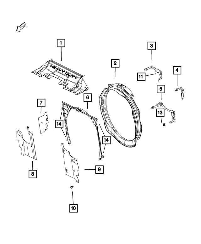 2014-2015 Ram Screw 68210901AA | Mopar Estores