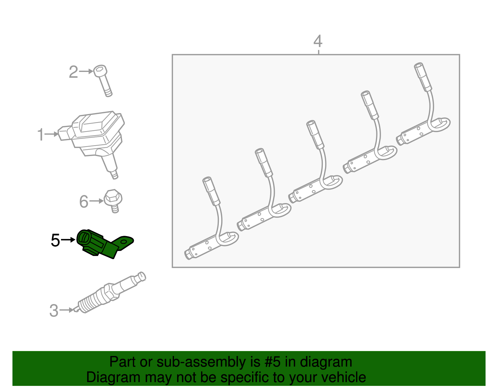 1999-2025 Mopar Ignition Capacitor 68080837AB | Mopar Parts Canada