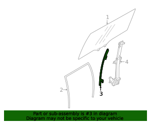 62240SJ000 - Rear Guide - 2019-2021 Subaru Forester | World OEM Parts ...