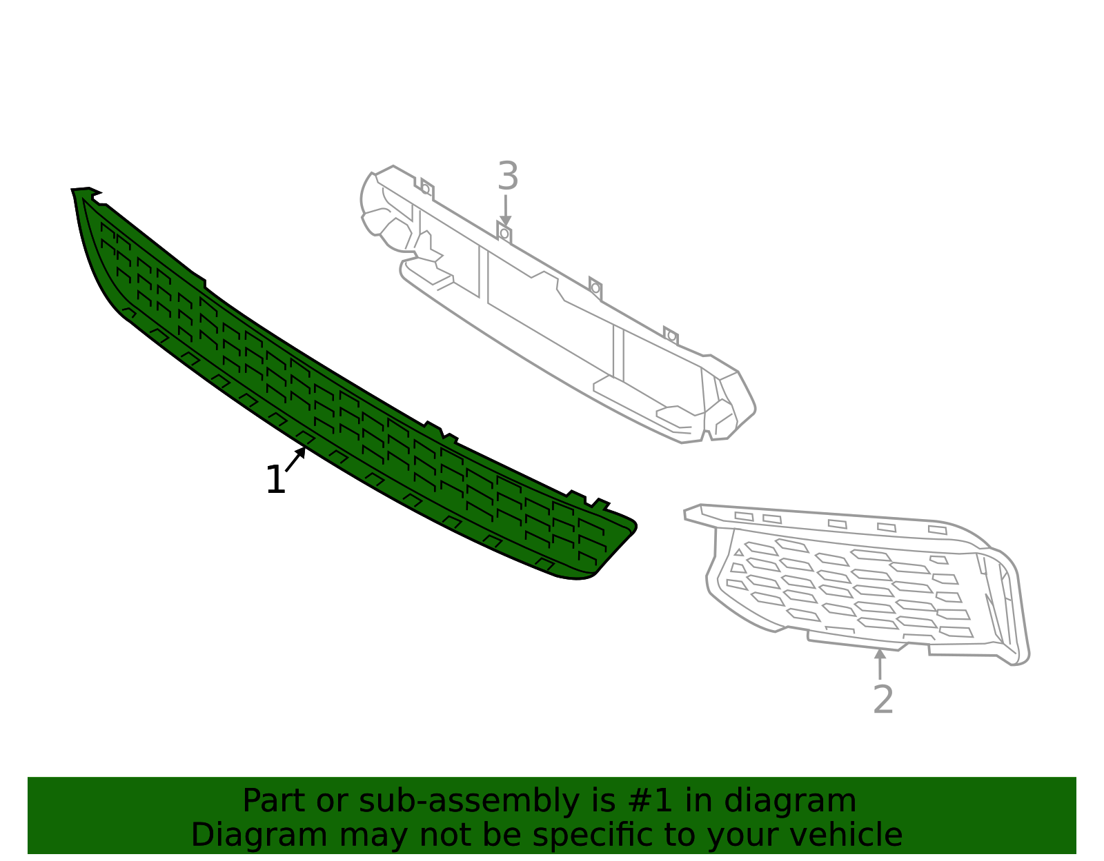 51-11-8-080-601 - Grill, air intake, center 2019-2023 BMW | AutoNation ...