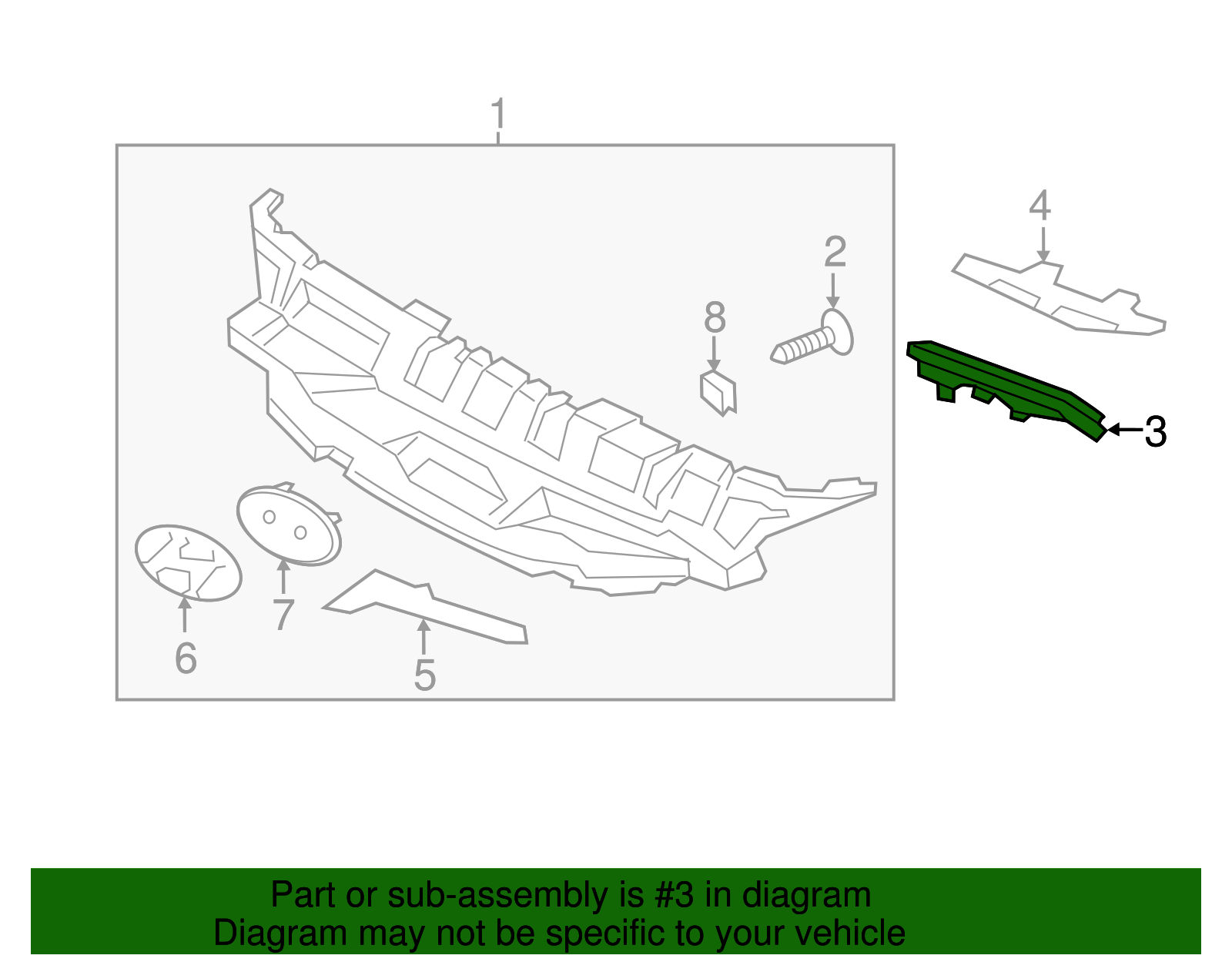 86356-1R000 - Insert Panel - 2012-2014 Hyundai Accent | World OEM Parts ...
