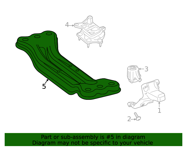 213-242-00-00 - Cross-Member 2017-2023 Mercedes-Benz | Mercedes-Benz ...