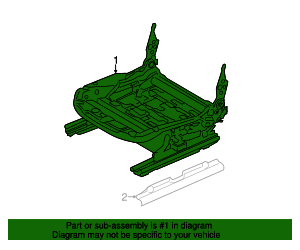 52107240116 - 2011-2018 BMW Seat Adjuster (52-10-7-240-116) | BMW of ...