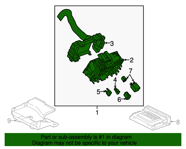 26212056 - Instrument Panel Wiring Harness 2017 Buick LaCrosse ...