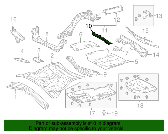 58308-53020 - Spare Bracket 2021-2023 Lexus | AutoNationParts.com