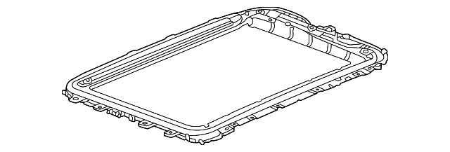 2021-2024 GM Sunroof Housing 84810475 GM | GMPartsDirect.com