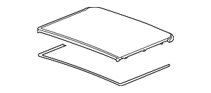 2021-2023 GM Roof Stationary Window 84947927 | TascaParts.com