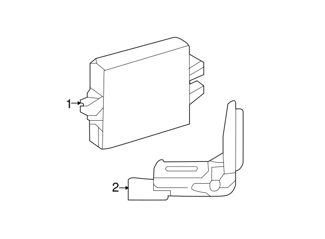 2015-2019 Toyota Prius C Ignition Immobilizer Module 89782-12040 ...