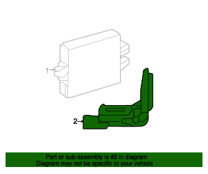 2015-2019 Toyota Prius C Ignition Immobilizer Module 89782-12040 ...