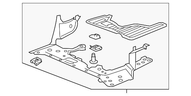 Genuine Lower Shield for 2018-2020 Acura TLX Part# 74110-TZ3-A10 ...