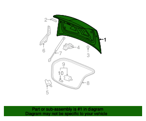 25950525 Lid - New OEM Part From GM Parts Direct | GM Parts Store