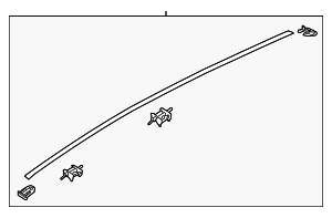 2016-2021 Hyundai Tucson Roof Molding 87240-D3000 | OEM Parts Online