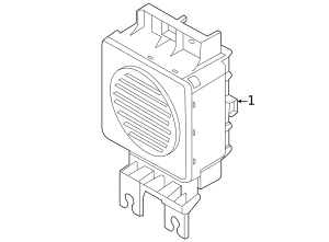 96390-P0100 - Hybrid / Electric Vehicle Sound Alert Speaker 2022-2024 ...