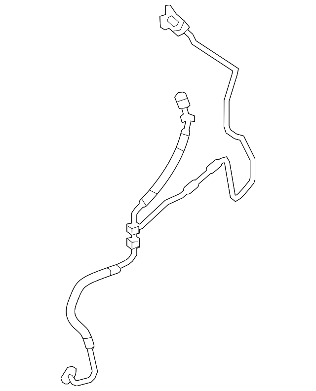 2011-2015 Mini A/C Refrigerant Liquid Hose 64-53-9-230-693 | Mini Parts ...