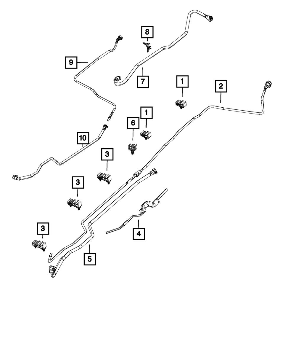 2013-2017 Ram 1500 Fuel Supply Tube 5146450ac | TascaParts.com