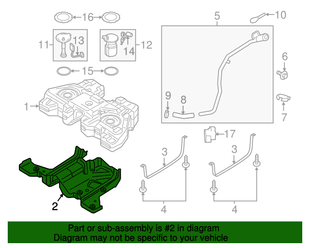 Genuine OEM Ford Part - Shield K2GZ-9B007-B | Genuine OEM Ford Parts ...
