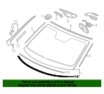 2016-2023 Honda Lower Molding 73151-TG7-A01 | OEM Parts Online