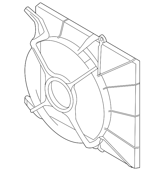 93744903 - Fan Shroud 2009-2011 Chevrolet | Group 1 Auto Parts