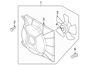 93744903 - Fan Shroud 2009-2011 Chevrolet | Group 1 Auto Parts