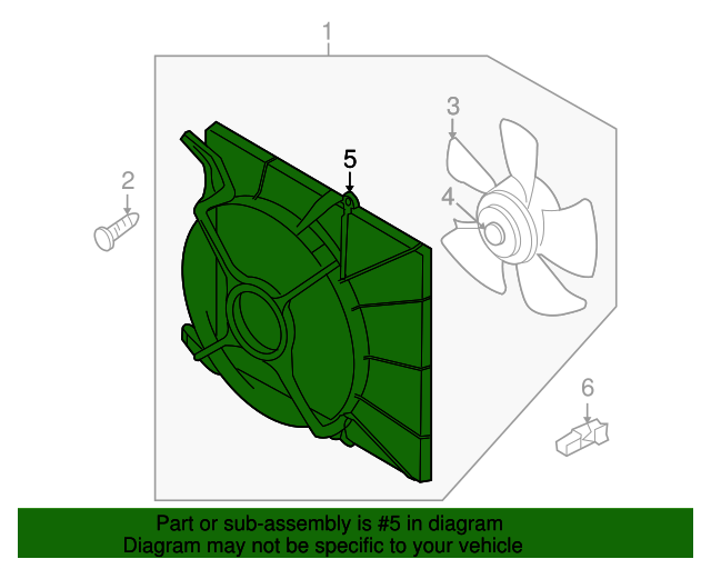 93744903 - Fan Shroud 2009-2011 Chevrolet | Group 1 Auto Parts