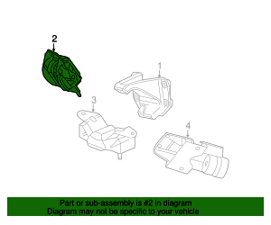 2006-2009 Dodge Front Mount - Driver's Side (LH) 52121507AB ...