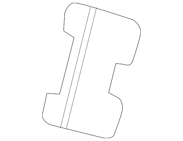 2016-2018 Chevrolet Cruze Rear Seat Air Bag Bracket 23435400 ...