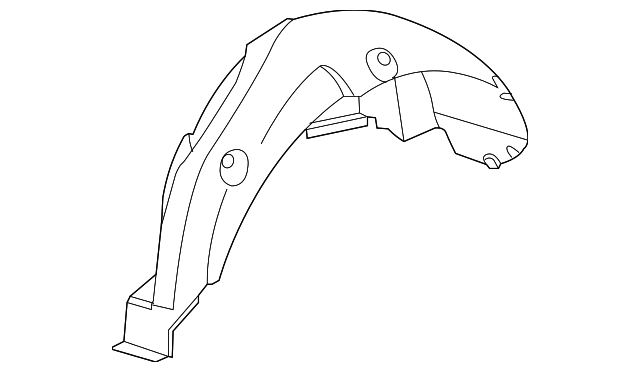 Genuine OEM Wheelhouse Liner Part# CLF500460 Fits 2003-2009 Land Rover ...