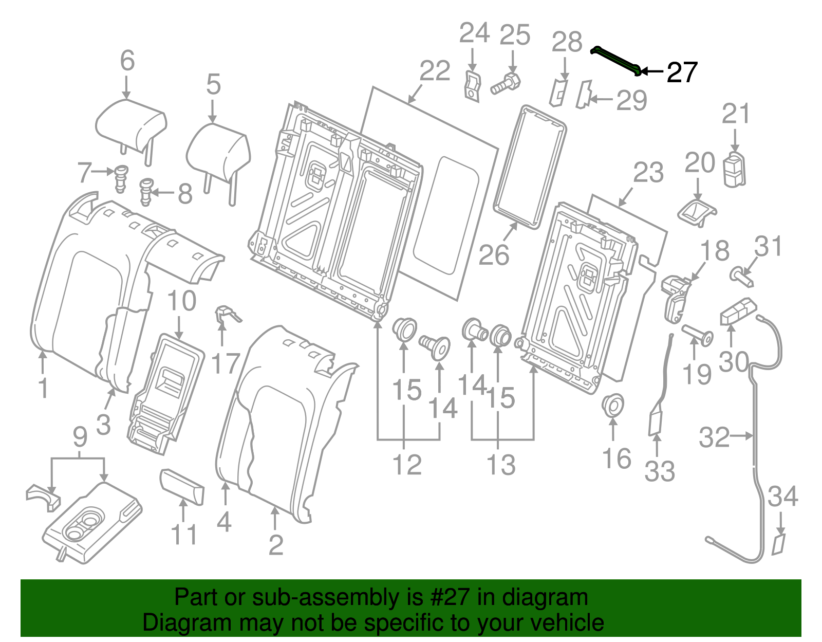 2015-2024 Volkswagen Strip 8V0-885-771 | vwpartscenter