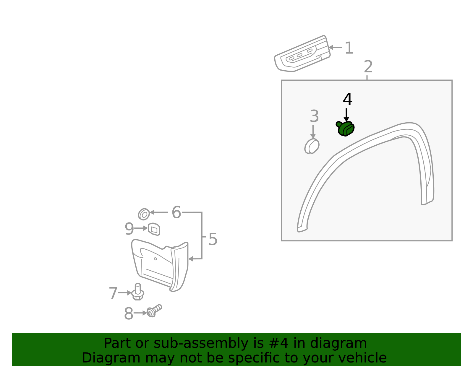 2011-2025 GM Multi-Purpose Clip 15864780 GM | GMPartsDirect.com