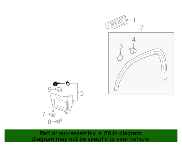 11547581 - Multi-Purpose Retainer 2016-2024 GM | Chevrolet Parts Direct