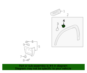 2011-2025 GM Multi-Purpose Clip 15864780 GM | GMPartsDirect.com