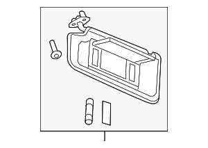 2014-2020 Chevrolet Impala Sun Visor - Passenger Side (RH) 22980087 ...