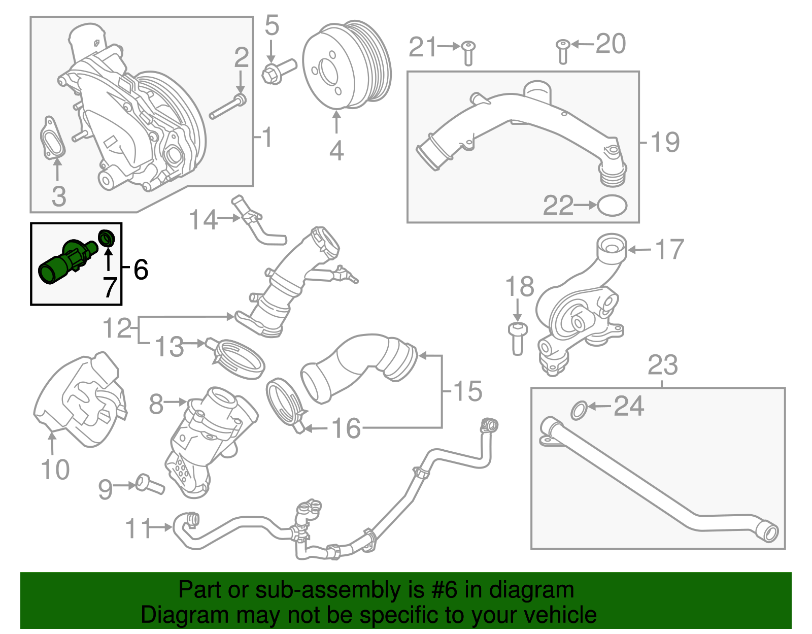 2010-2022 Land Rover Oil Cooler Tube LR028136 | OEM Parts Online