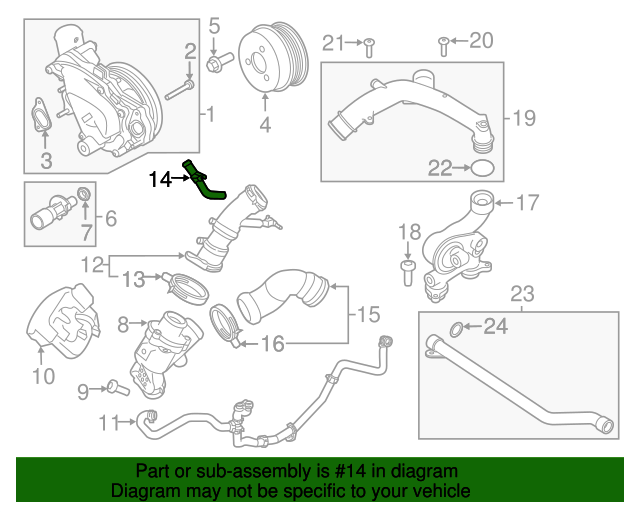 2013-2023 Land Rover Hose LR045239 | OEM Parts Online